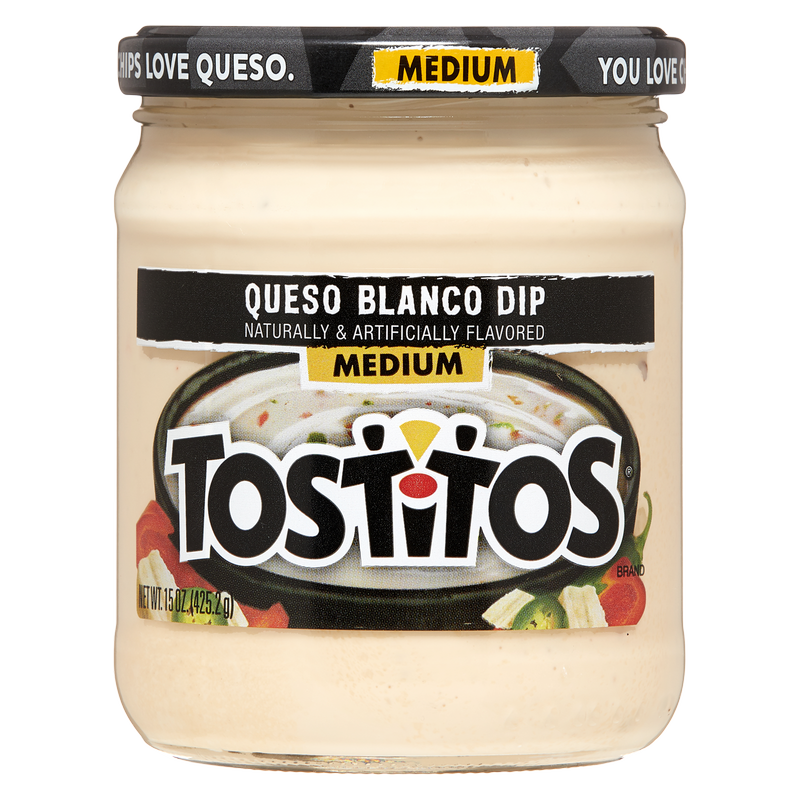 Tostitos Medium Queso Blanco Dip 15oz – BevMo! Arizona