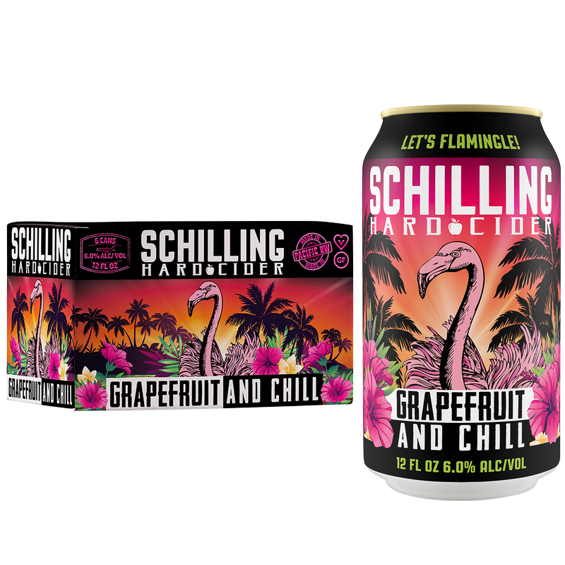 Schilling Cider Grapefruit 6pk 12oz Can 6.0% ABV – BevMo!