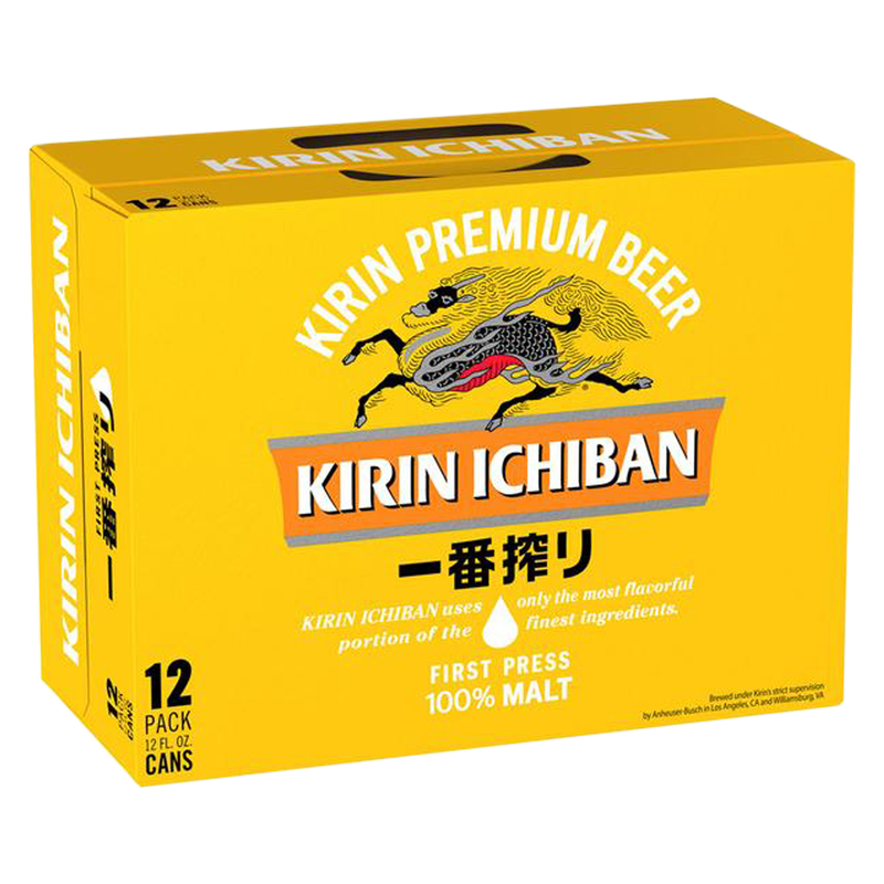 Kirin Ichiban12pk 12oz Can – BevMo!
