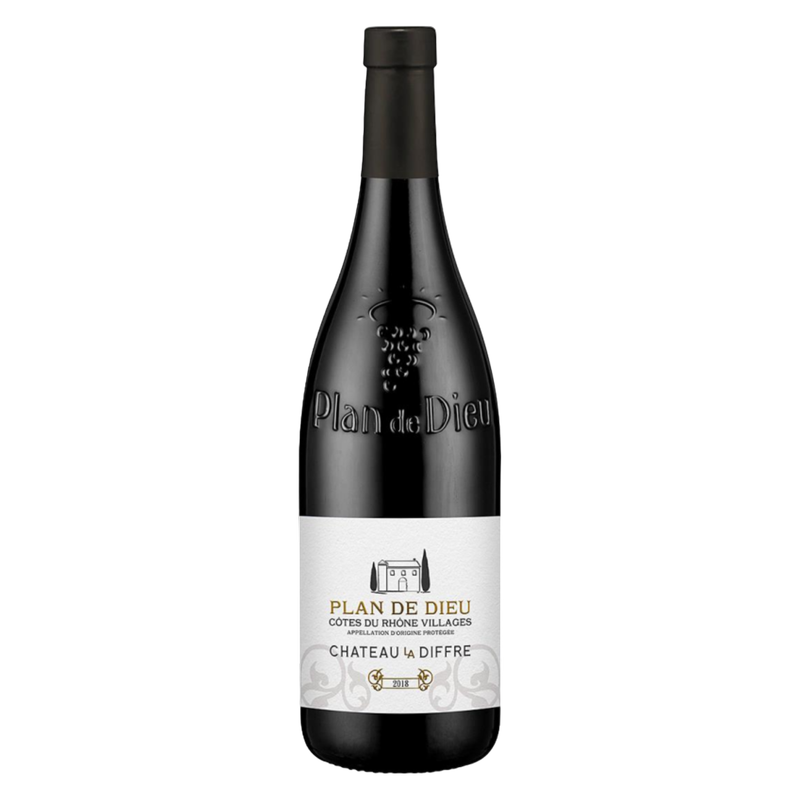 Chateau La Diffre Cotes Du Rhone Villages Plan De Dieu 750ml – BevMo!