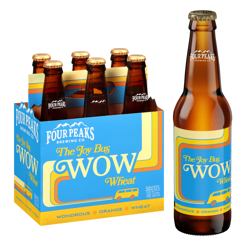 Four Peaks The Joy Bus Wow Wheat 6pk 12oz Btl – BevMo! Arizona