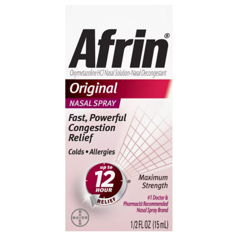 Afrin Original 12-Hour Maximum Strength Nasal Spray 0.5oz – BevMo! Arizona