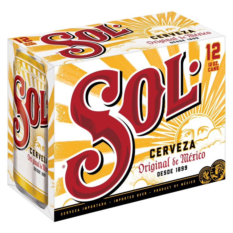 Sol Cerveza 12pk 12oz Can – BevMo! Arizona