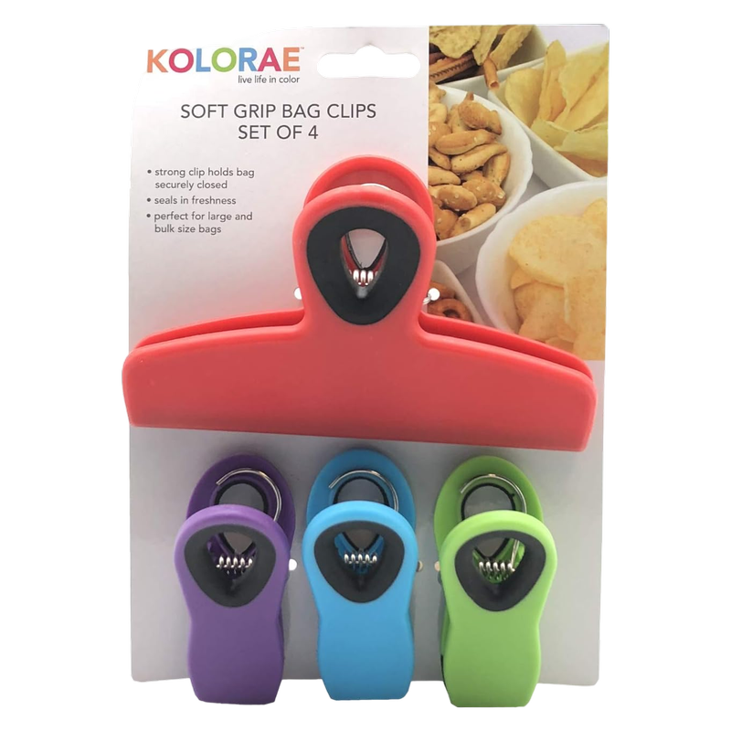 Kolorae Soft Grip Bag Clip Set – BevMo! Arizona