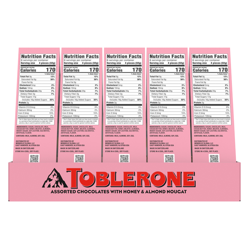 Toblerone Valentine's Chocolate Gift Box 6.77oz – BevMo! Arizona