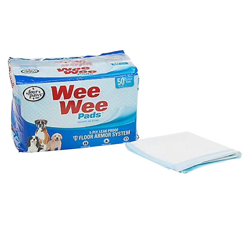 Four Paws Pet Wee-Wee Pads 50ct – BevMo! Arizona